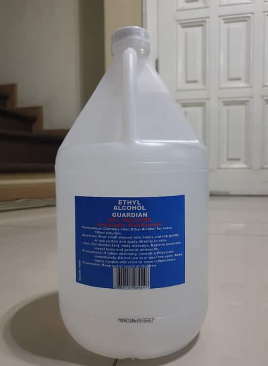 Guardian 90% Ethyl Alcohol 1 Gallon | Lazada PH