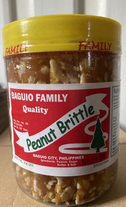 Baguio Family Peanut Brittle | Lazada PH
