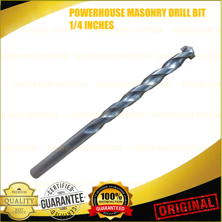 Powerhouse Masonry Drill Bit 1/4 inches | Lazada PH