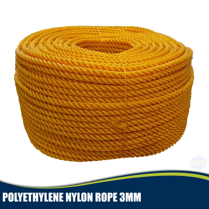 Polyethylene Nylon Rope #6 3mm 200meters | Lazada PH