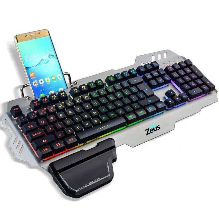 KABS -Zeus MK-880 ( Iron Hide ) 104 Keys Wired RGB Backlight Mechanical ...