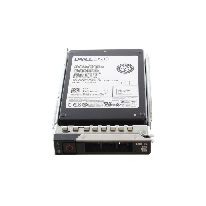 Dell 3.84TB (4TB) 12Gb/s SAS 2.5in Samsung PM1643 MZ-ILT3T8A Enterprise ...