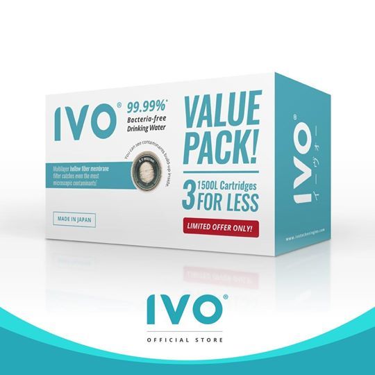 IVO Value Pack 3 pcs Replacement Filter | Lazada PH