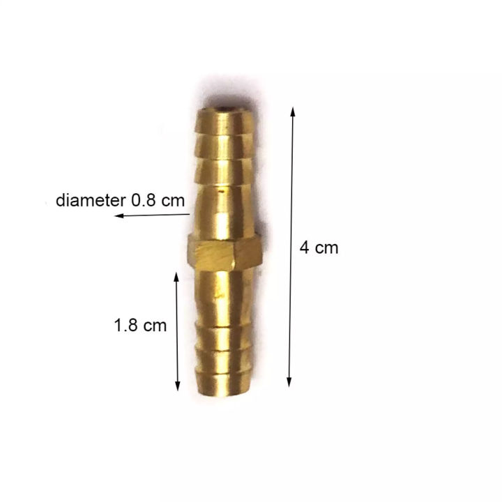 NepEL Sambungan Selang Angin Nepel 5/16 Kuningan LURUS SELANG KOMPRESOR ...