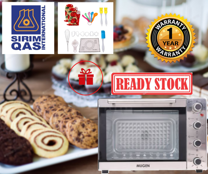 60L Mugen Pro Jumbo Oven, With Rotisserie and 3D Hot-Air Convection ...