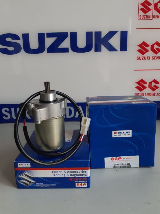 Dinamo Starter/ Motor Assy Starting/ Suzuki Shogun 110/ Shogun New 110 ...