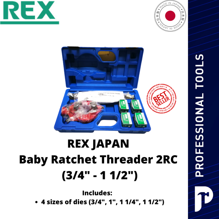 [ORIGINAL] REX JAPAN Manual Pipe Threader Conduit 2RC | Lazada