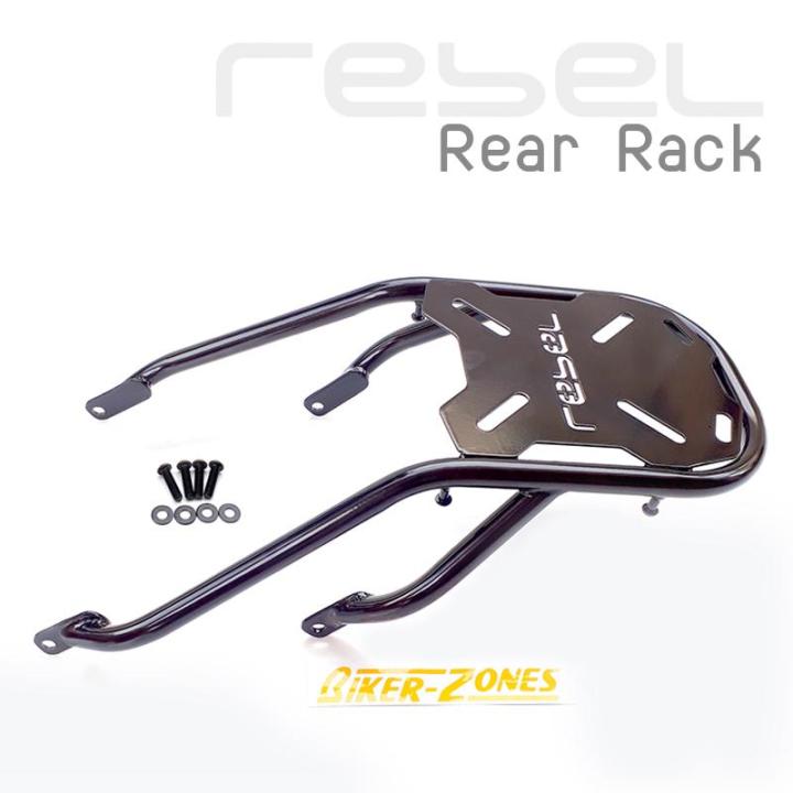 HONDA REBEL 300 Rebel 500 SIDE RACK LUGGAGE SADDLE BAG 2017 2018 2019 ...