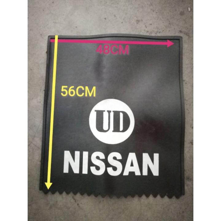 NISSAN LOGO PVC MUDFLAP 19" INCH X 22" INCH | Lazada