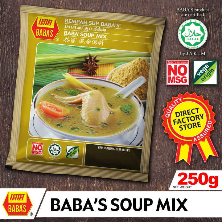 BABA'S SOUP MIX 250g | Lazada