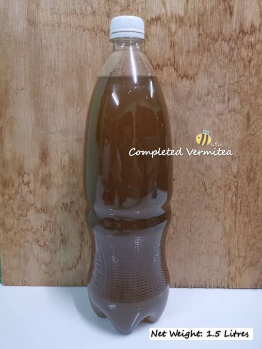 Vermicompost Tea (VermiTea/WormTea) 1.5 Litres | Lazada