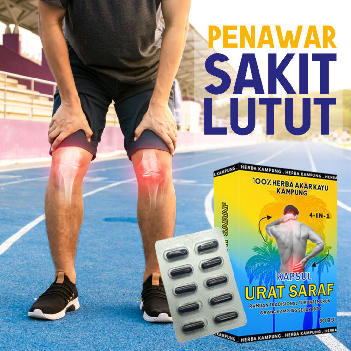Ubat Sakit Lutut dan Penawar Urat (30kapsul) KAPSUL HERBA PENAWAR ...