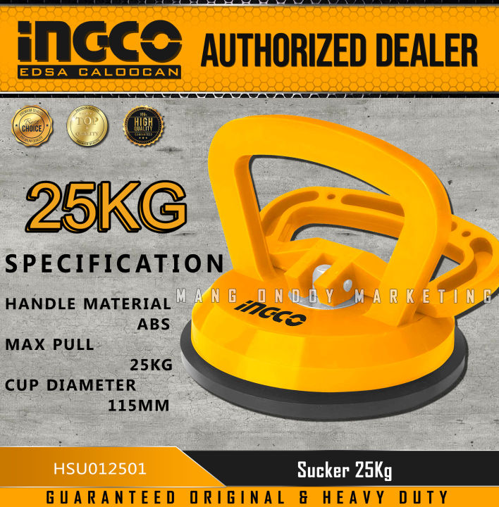 INGCO HSU012501 Sucker 25Kg (Maximum Pull) | Lazada PH