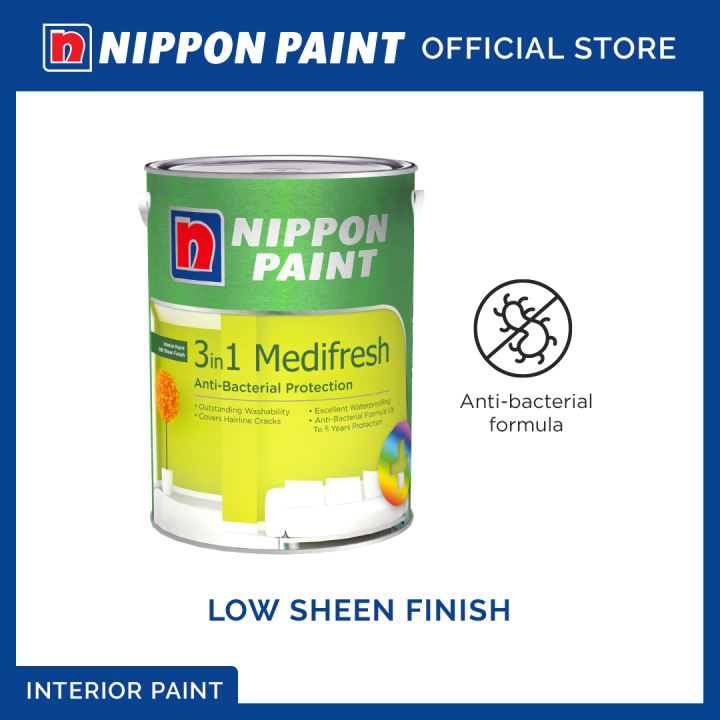 Nippon Paint 3-in-1 Medifresh - Soft Sheen - Yellows & Oranges - 1L/5L ...