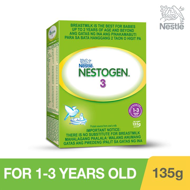 NESTOGEN 3 Milk Supplement For Children 1-3 Years Old 135g | Lazada PH