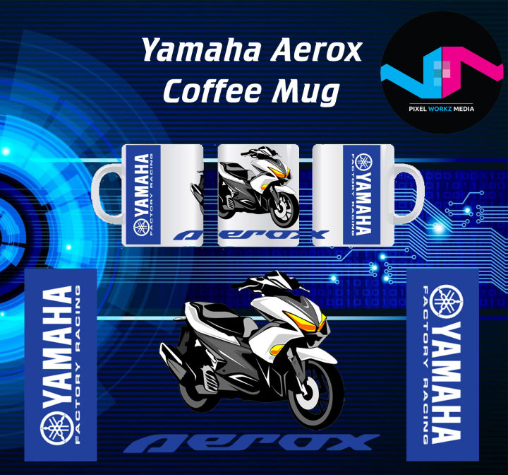 Yamaha Aerox - D1 Coffee Mug | Lazada PH