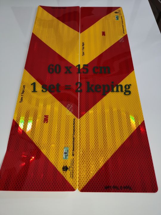 Sticker puspakom #3m reflective sticker #3m reflector sticker#3m ...