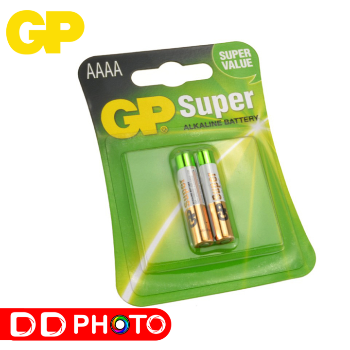 Original ของแท้ 1 แพ็ค ( 2 ก้อน) GP ถ่าน AAAA Alkaline Battery 4A ...