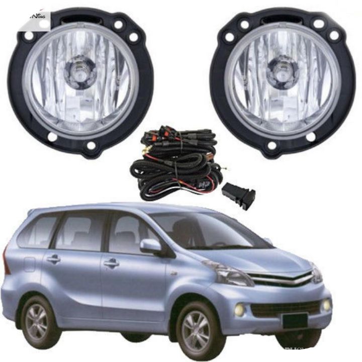（with wire and switch) Foglamp Assembly fog light Assembly for TOYOTA AVANZA 2012 2013 2014 2015 ...