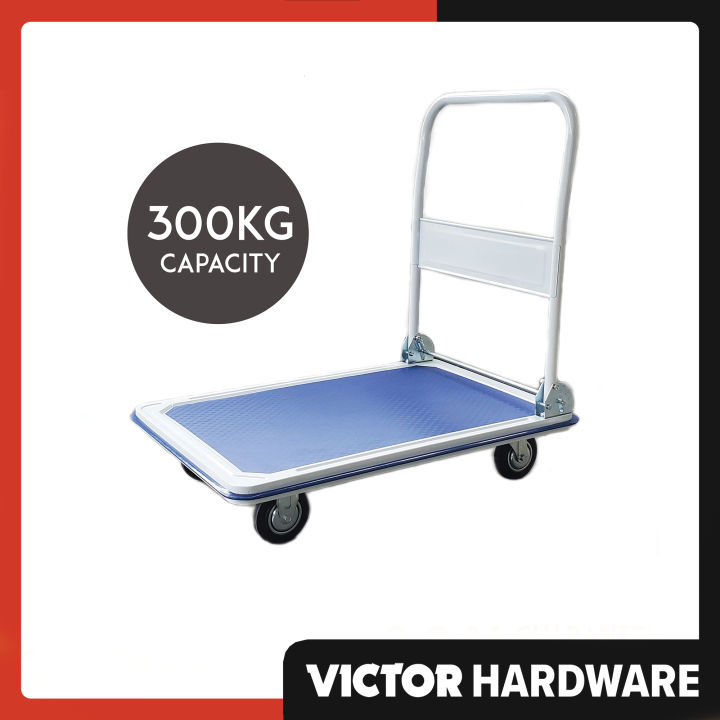 Platform Truck Hand Trolley Foldable Push Cart 300kg 24 x 36 inches ...