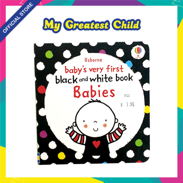 [Ready Stock] (Aged 0-2) BABIES BLACK AND WHITE BOARD BOOK / Baby's ...