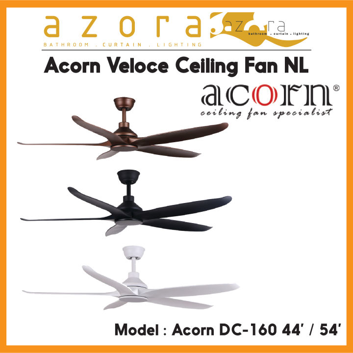 Acorn Veloce DC-160 44' / 54' DC Ceiling Fan NL | Lazada Singapore