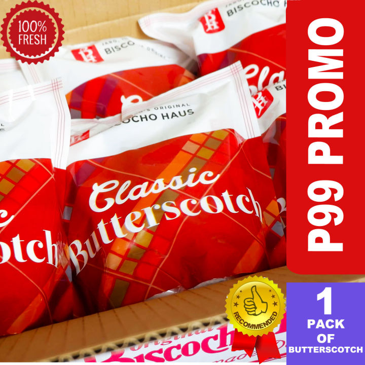 IN STOCK 1 Pack Butterscotch Small Pack 10s Original Biscocho Haus ...