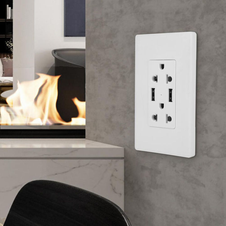 ADL 5.3A Dual USB Port Wall Socket US Wall Outlet Receptacle ...