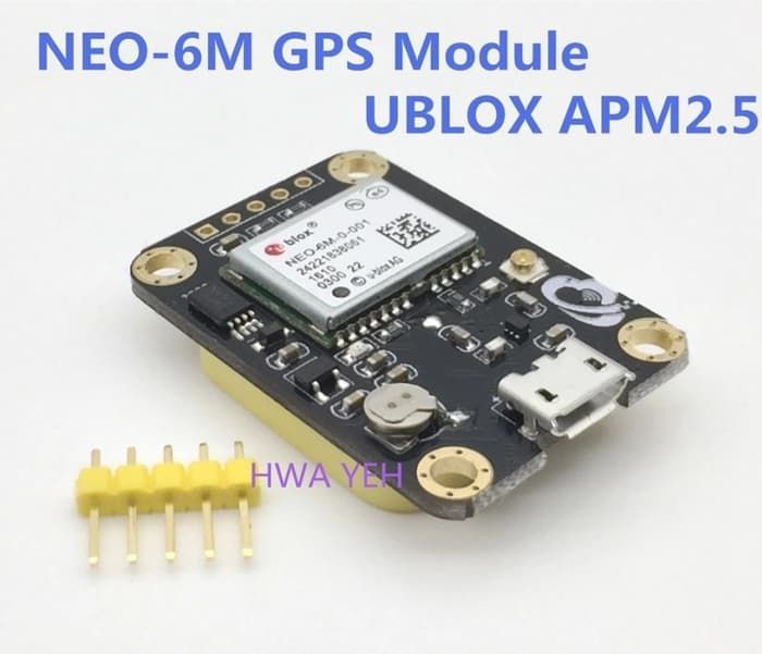 GPS Ublox Neo-6M NEO6MV2 Module with Flight Control EEPROM WMC APM 2.5 ...
