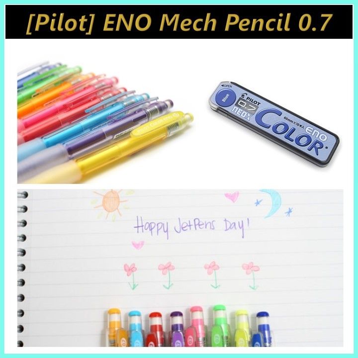 Pilot Color Eno Mechanical Pencil 0.7mm/Color Eno Neox Pencil Lead ...