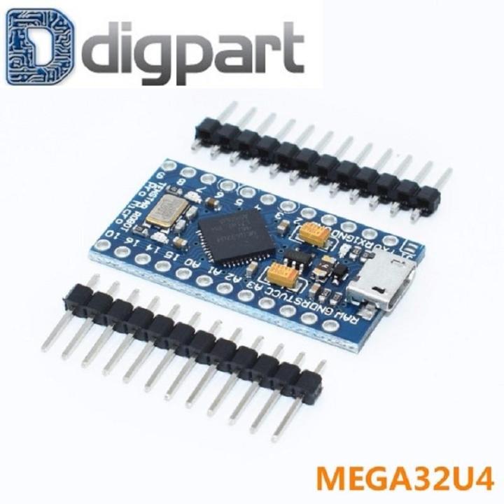 Arduino Pro Micro ATmega32U4 5V 16MHz dengan 2 baris pin header ...