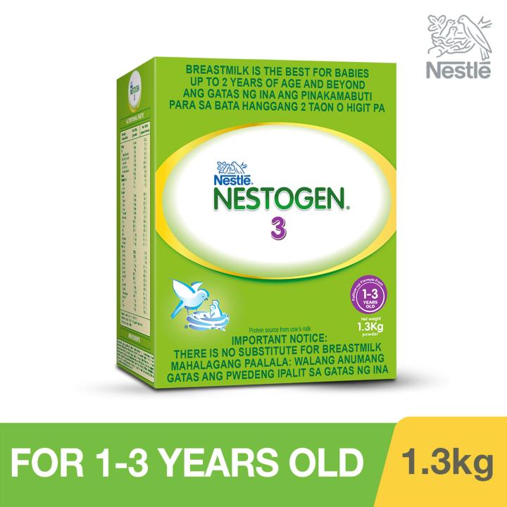 NESTOGEN 3 Milk Supplement For Children 1-3 Years Old 1.3kg | Lazada PH