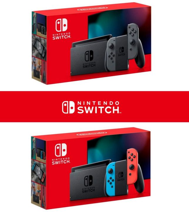 Nintendo Switch Neon Generation 2 with FOC Game | Lazada Singapore