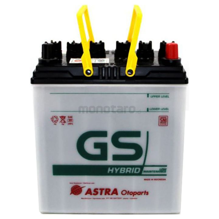 Accu Aki GS Hybrid 34B19LS CAPACITY 34AH | Lazada Indonesia