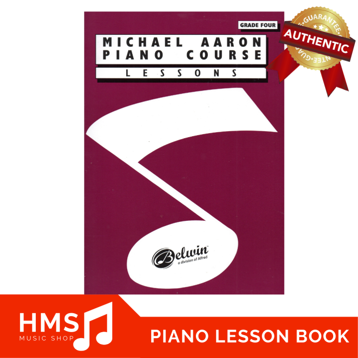 Michael Aaron Piano Course Lessons Grade Four ( Piano Lesson Book / Piano Books ) | Lazada PH