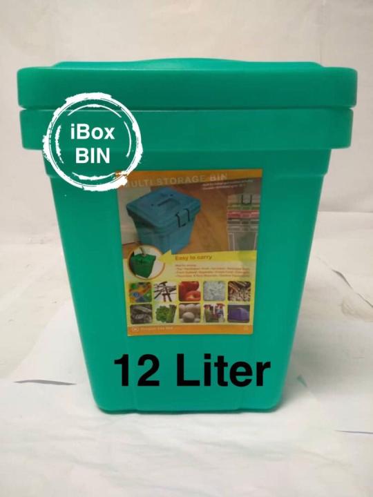 iBOX - Stackable Bin 12 Liter Multi Storage, Easy to Carry and Idea For ...