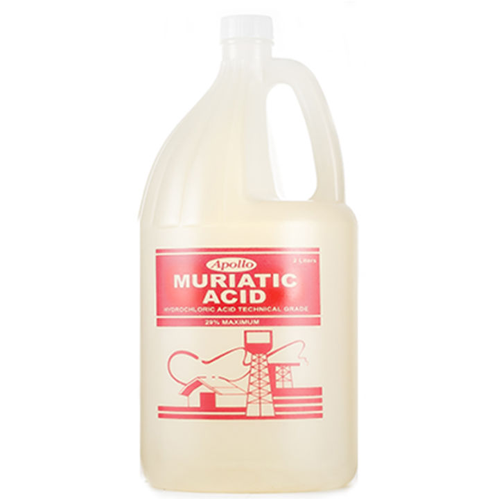 Apollo Muriatic Acid 2L | Lazada PH