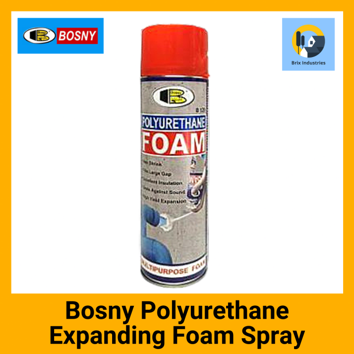 Bosny Polyurethane Expanding Foam Spray 500cc B129 | Lazada PH Bosny Polyurethane Expanding Foam Spray 500cc B129 | Lazada PH