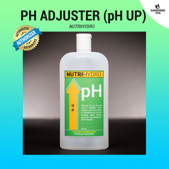 pH Adjuster(pH Up) - For Hydroponics / Aquaponics - NutriHydro | Lazada PH