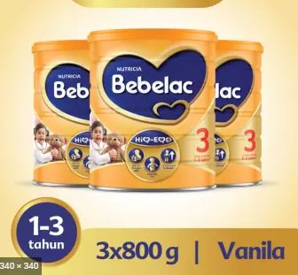 Bebelac 3 vanila 800 gr | Lazada Indonesia