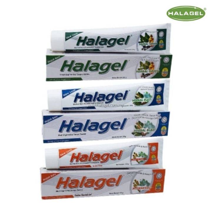 Halagel Herbal Green Toothpaste 200GM | Lazada