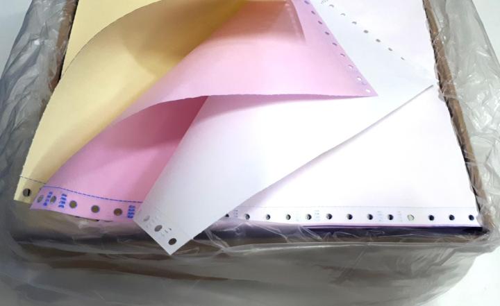 3Ply Carbonless Continuous Form 9.5 x 5.5 - Colored | Lazada PH