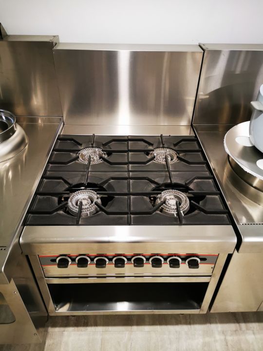 4 Stove Open Burner/ Stainless Steel Gas Cooker | Lazada
