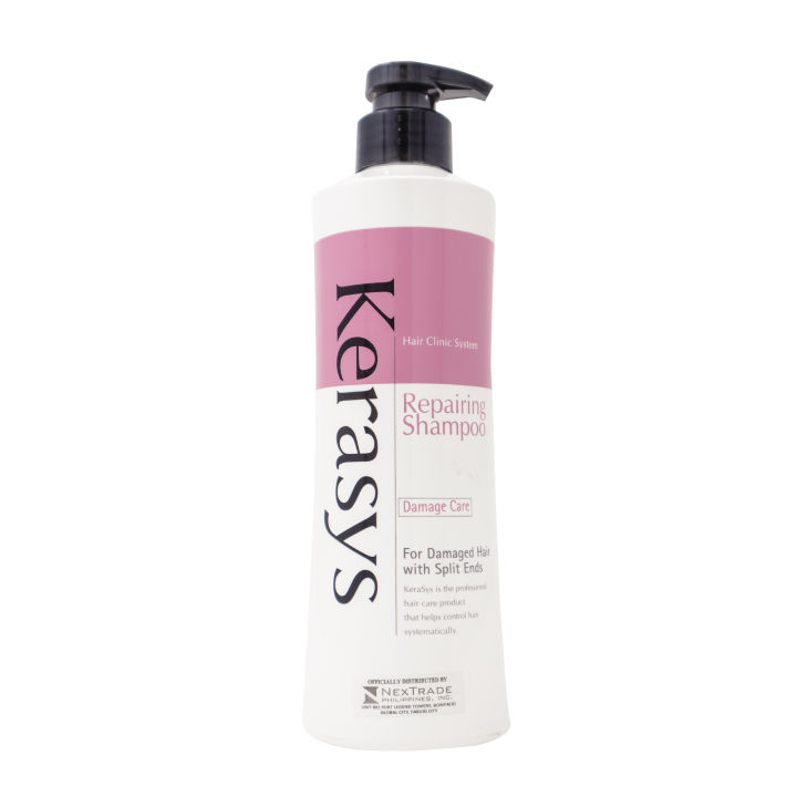 Kerasys Repairing Shampoo Damage Care 600ml | Lazada PH