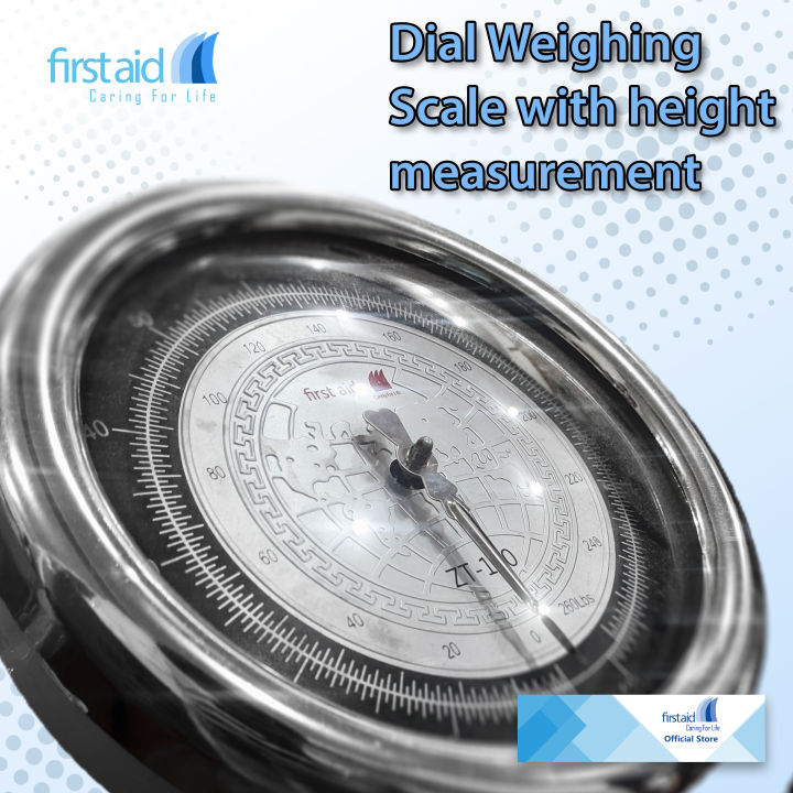 Weighing Scale Dial Type with Telescopic Height Measuring Rod | Lazada PH