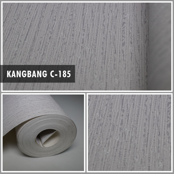 Wallpaper Dinding Polos Texture Vinyl Premium | Lazada Indonesia