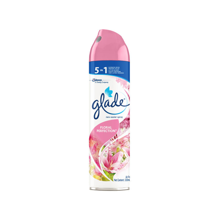 Glade Air Freshener Floral Perfection Scent 320ml | Lazada PH