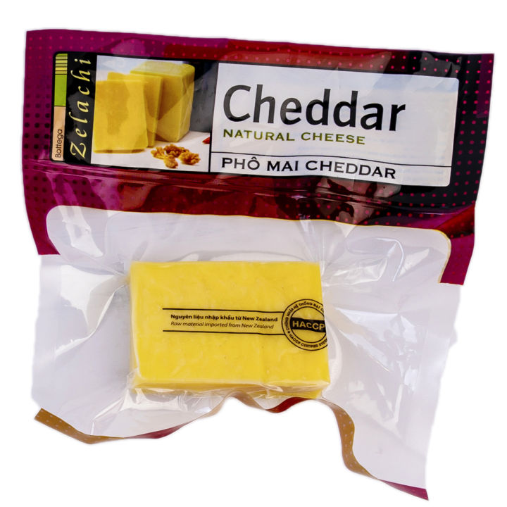Phô mai Cheddar Bottega Zelachi 100g - Chỉ giao Tp.HCM - Giao nhanh ...