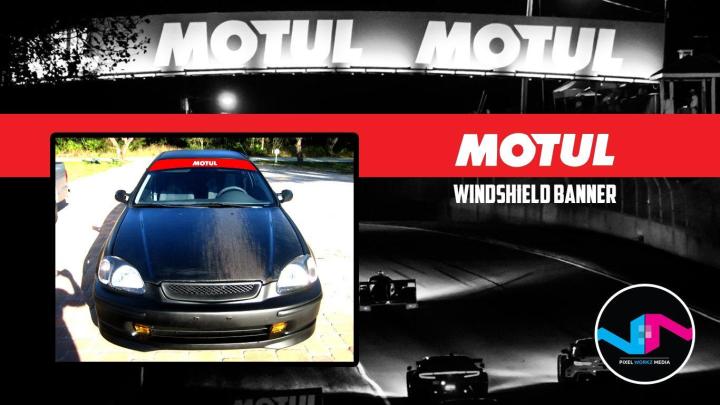 Motul Windshield Banner | Lazada PH