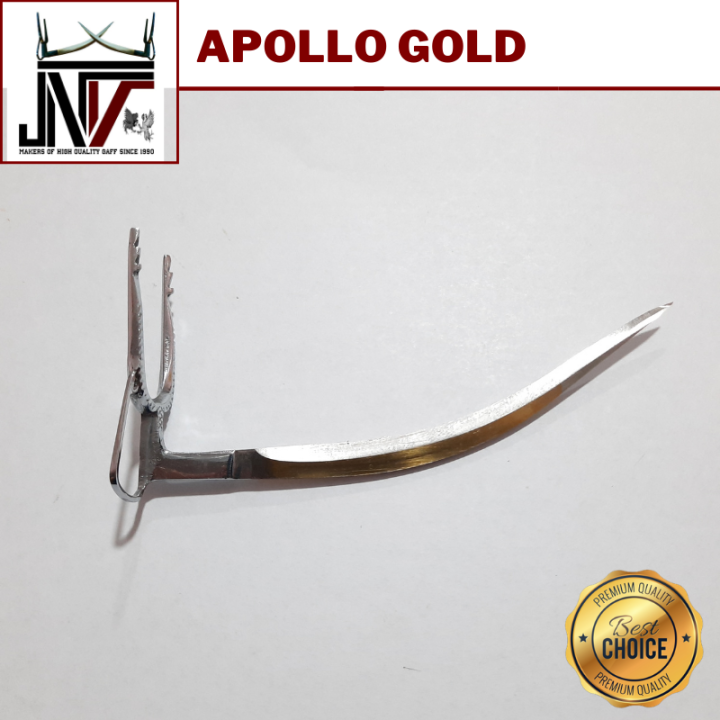 1 PIECE JNV Tari Apollo Gold Semi-slasher (for Gamefowl Rooster, Tari ...